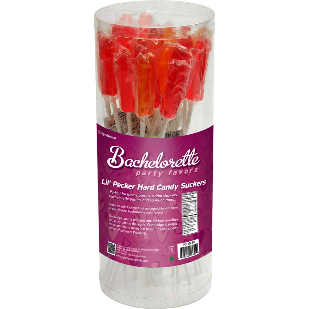 Bachelorette Party Favors Lil` Pecker Hard Candy Suckers 24 Pieces Display Ebay