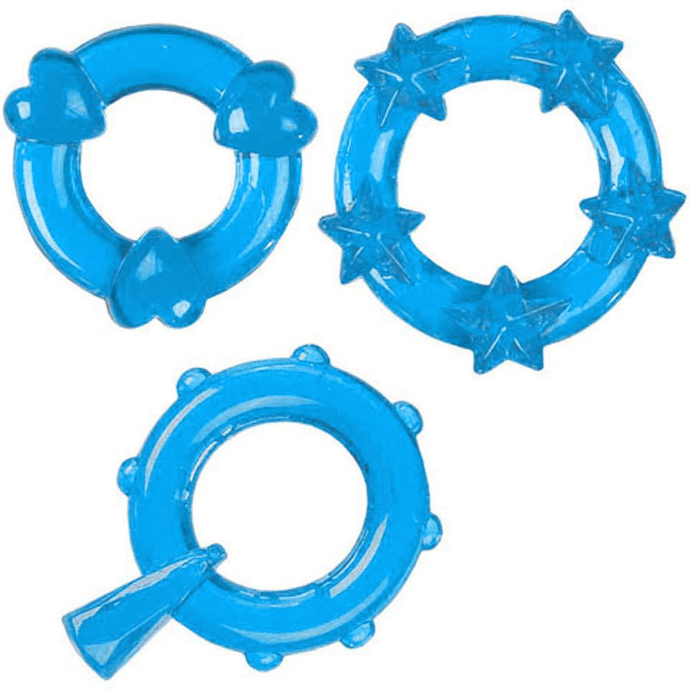 CalExotics Magic C-Ring Set, Blue - dearlady.us