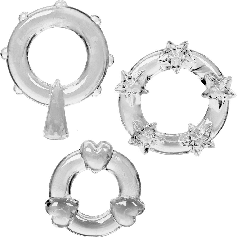 CalExotics Magic C-Ring Set, Crystal Clear - dearlady.us