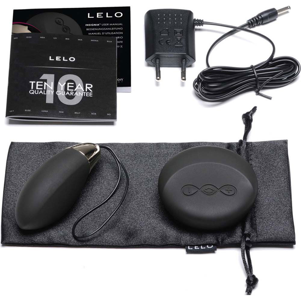 LELO Lyla 2 Design Edition Remote Controlled Rechargeable Bullet, Black ...