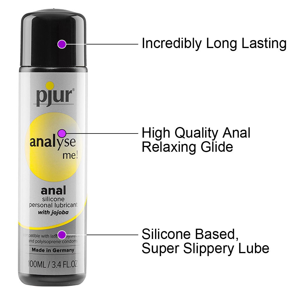 Pjur Analyse Me Relaxing Anal Glide Silicone Based Personal Lubricant