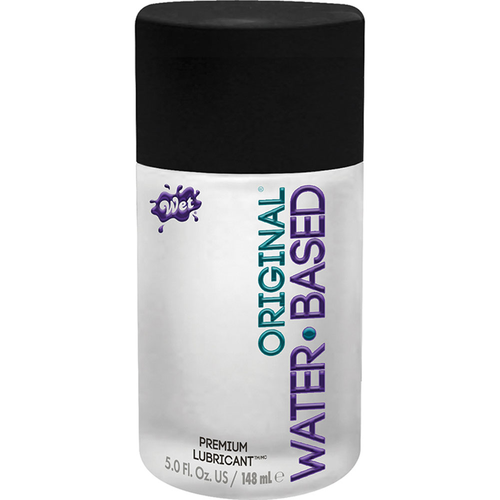 Wet Original Water Based Gel Personal Lubricant, 5 fl.oz (148 mL ...