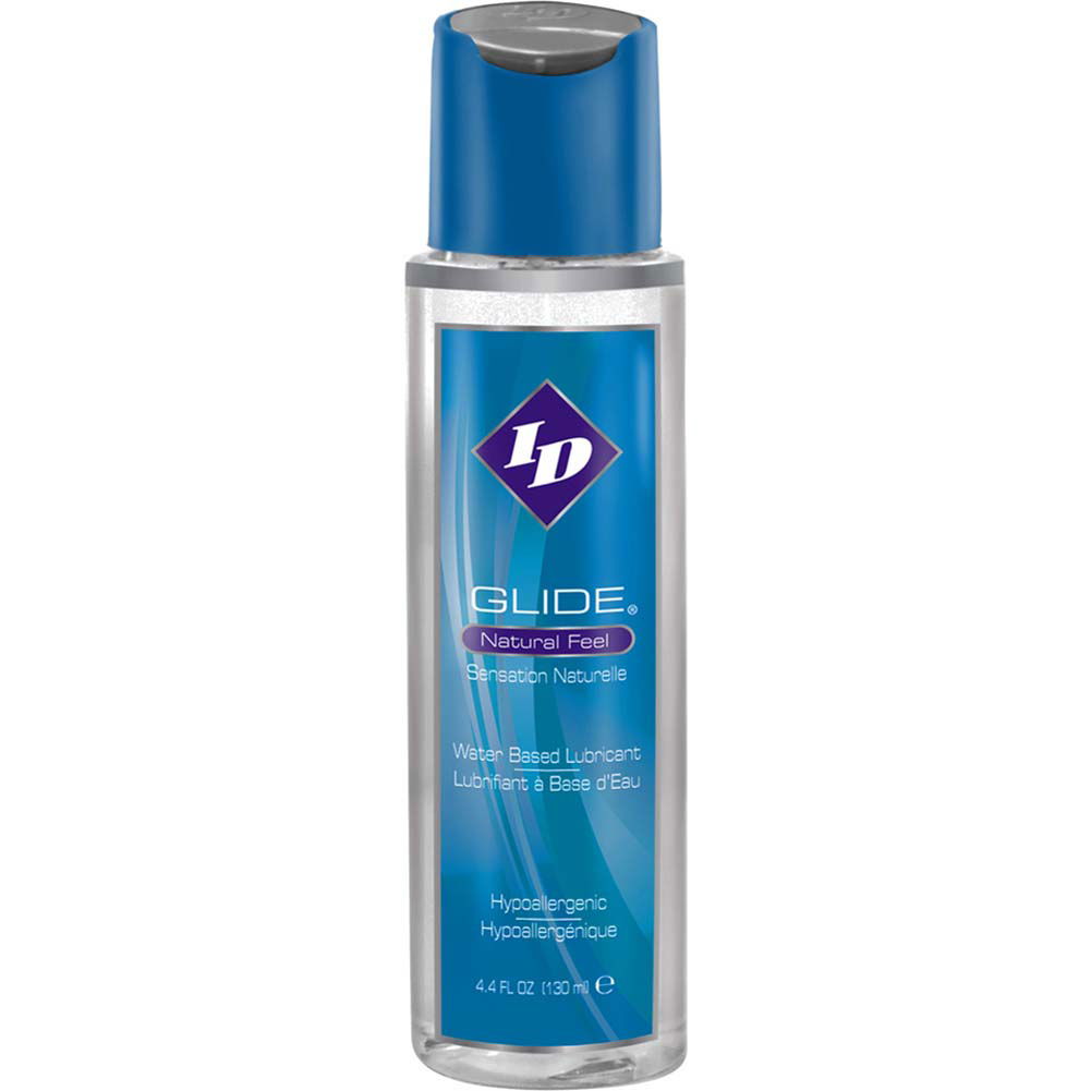 ID Glide Natural Feel Water-Based Personal Lubricant, 4.4 fl.oz (130 mL ...