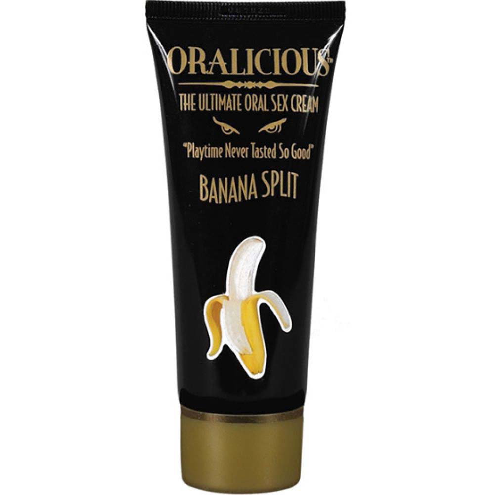 Oralicious the Ultimate Cream, 2 fl.oz (59 mL), Banana Split - dearlady.us