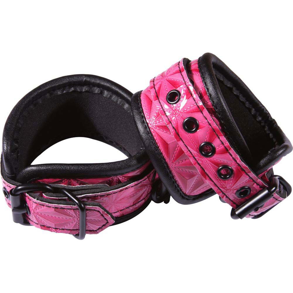 Sinful Adjustable Wrist Cuffs, Pink - dearlady.us