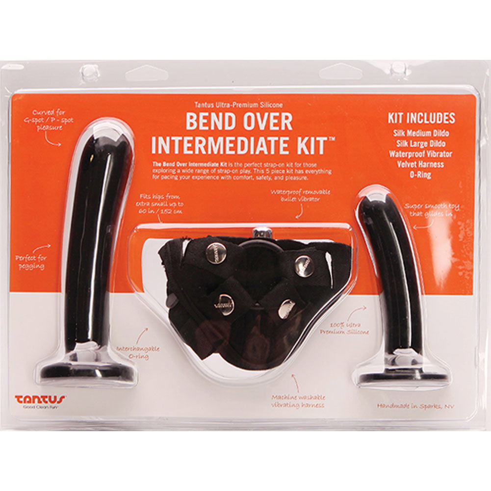 Tantus Bend Over Vibrating Harness Kit With Silicone Dildos tantus-bend-over-vibrating-harness-kit-with-silicone-dildos