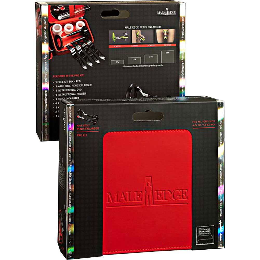 Male Edge PRO Penis Enlarger Kit, Black - dearlady.us