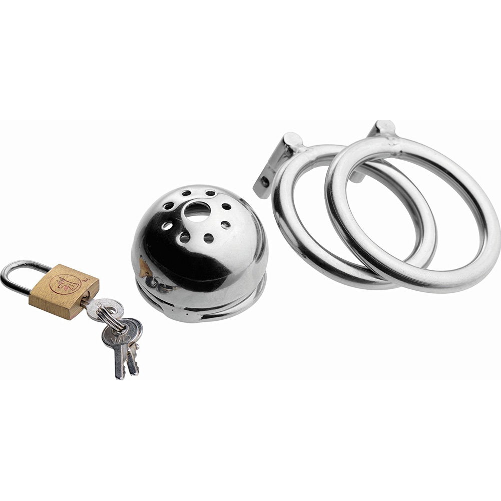 Master Series Solitary Extreme Confinement Cage, Silver - dearlady.us