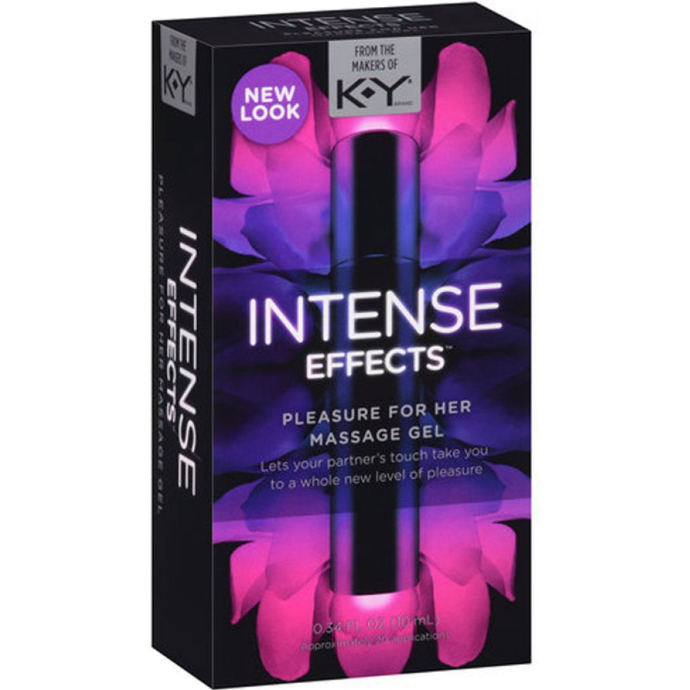 K-Y Intense Stimulating and Intensifying Pleasure Gel, 0.34 fl.oz (10 ...