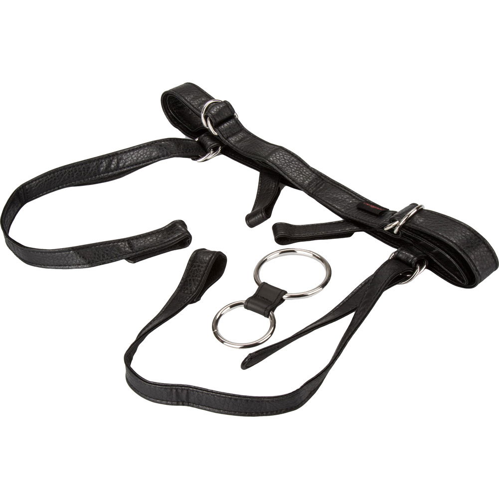 CalExotics Her Royal The Duchess Strap-on Harness, Black - dearlady.us