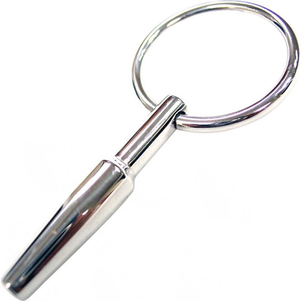 Stainless Steel Tapered Urethral Probe with Pull Ring, 0.25", Silver ...