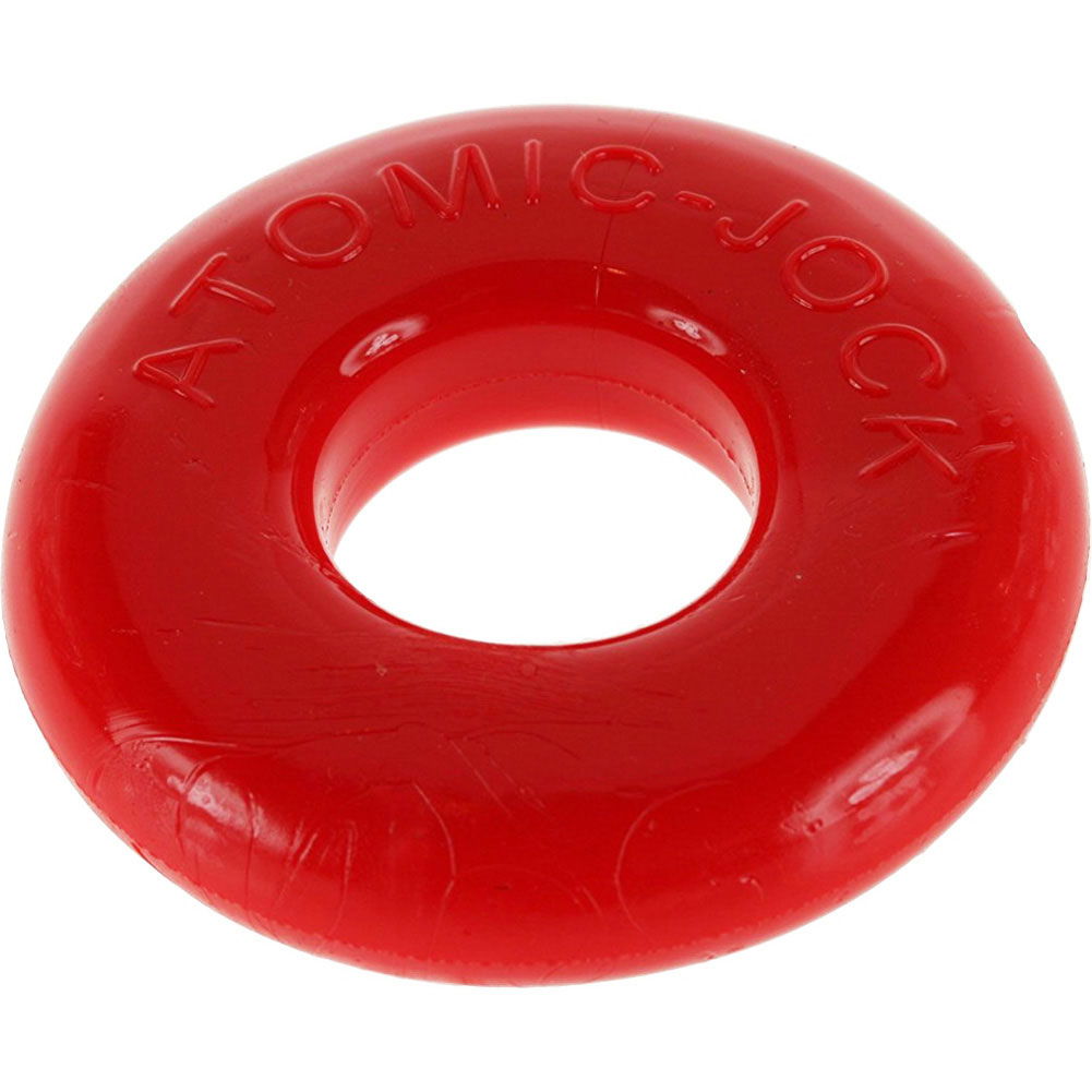 OxBalls Do-Nut-2 Atomic Jock Penis Ring, 2", Red - dearlady.us