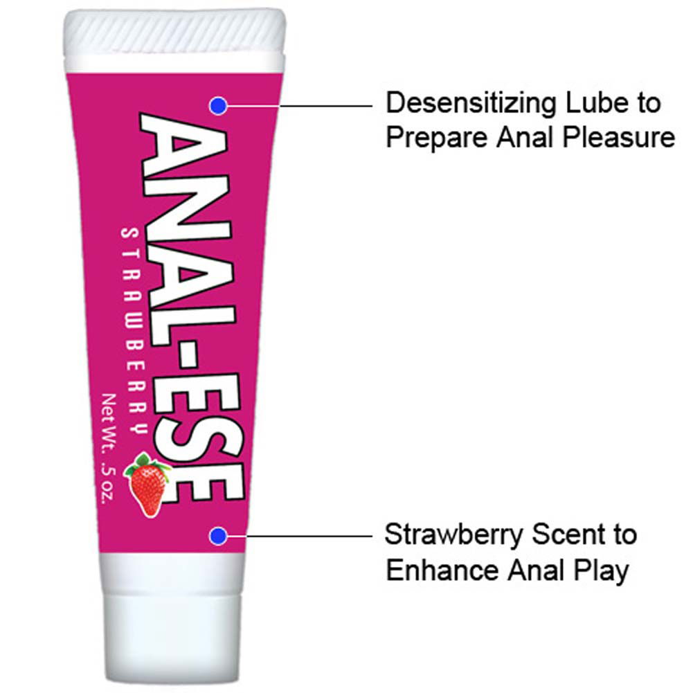 Anal-Ese Desensitizing Cream, 0.5 fl.oz (15 mL), Strawberry - dearlady.us