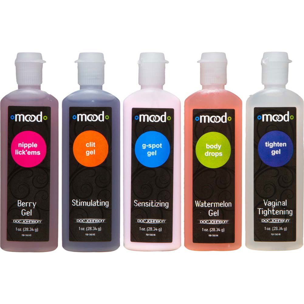 Doc Johnson Mood Pleasure for Her 5 Pack, 1 fl.oz (30 mL) Each ...