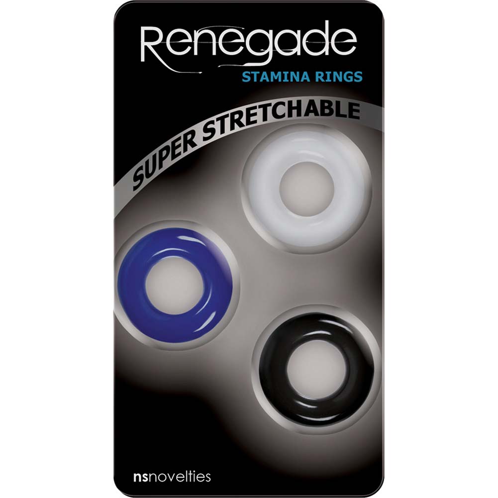 Renegade Stamina Rings Set of 3, Assorted Colors - dearlady.us