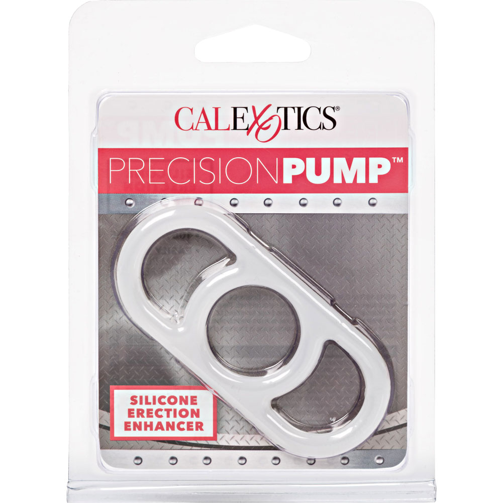 Precision Pump Silicone Erection Enhancer Penis Ring, Clear - dearlady.us