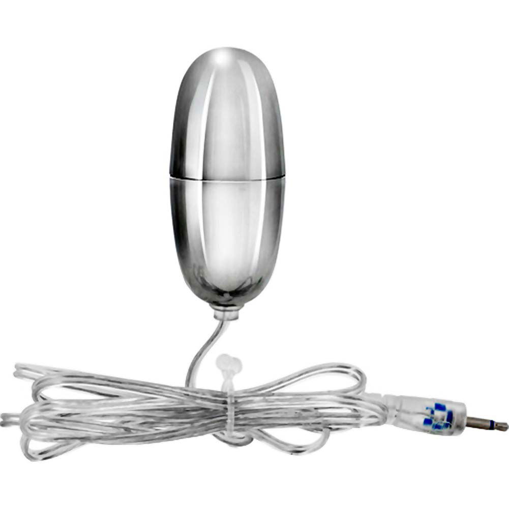 Sterling Collection Vibrating Silver Bullet, 2.25" - dearlady.us