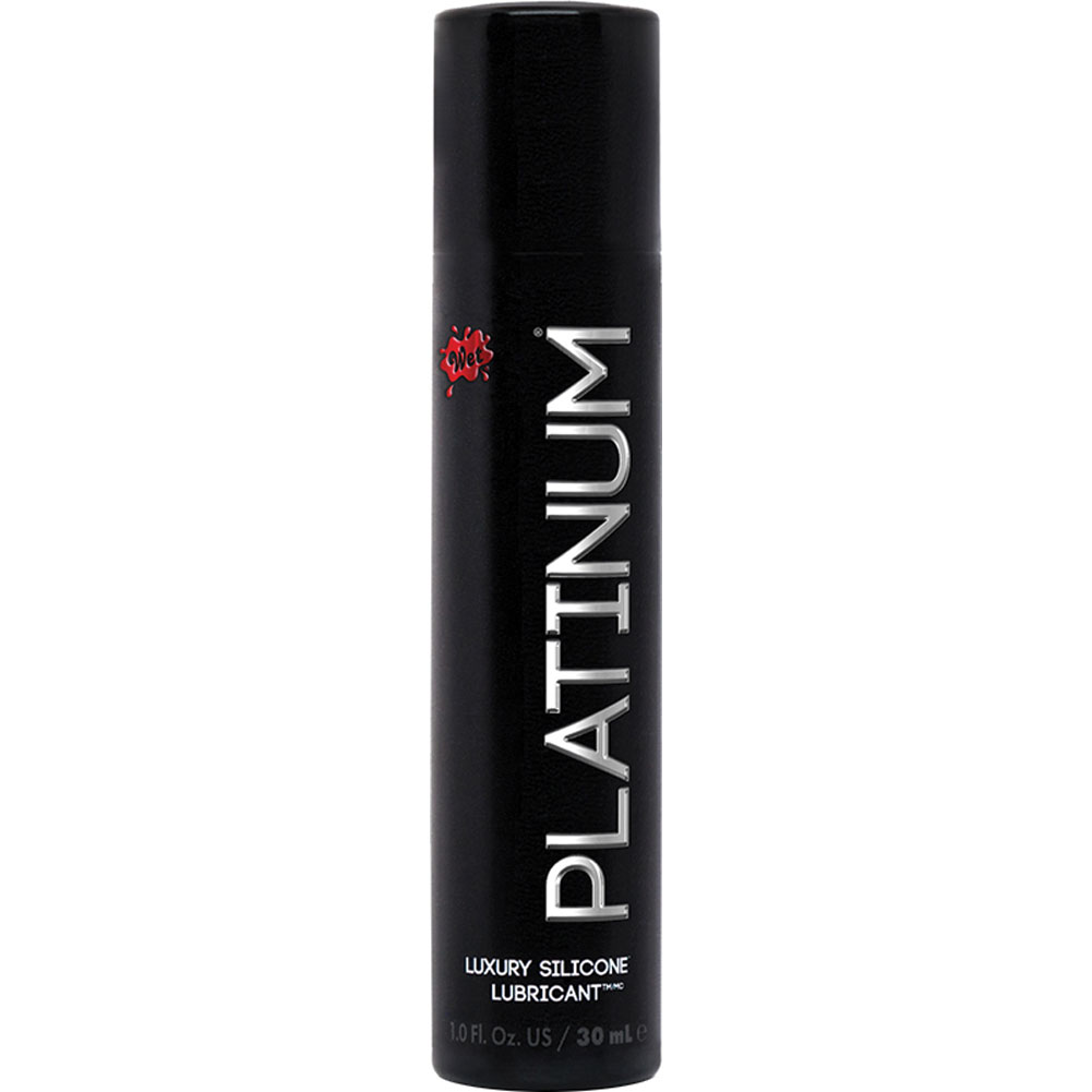 Wet Platinum Premium Silicone Personal Lubricant, 1 fl.oz (30 mL ...