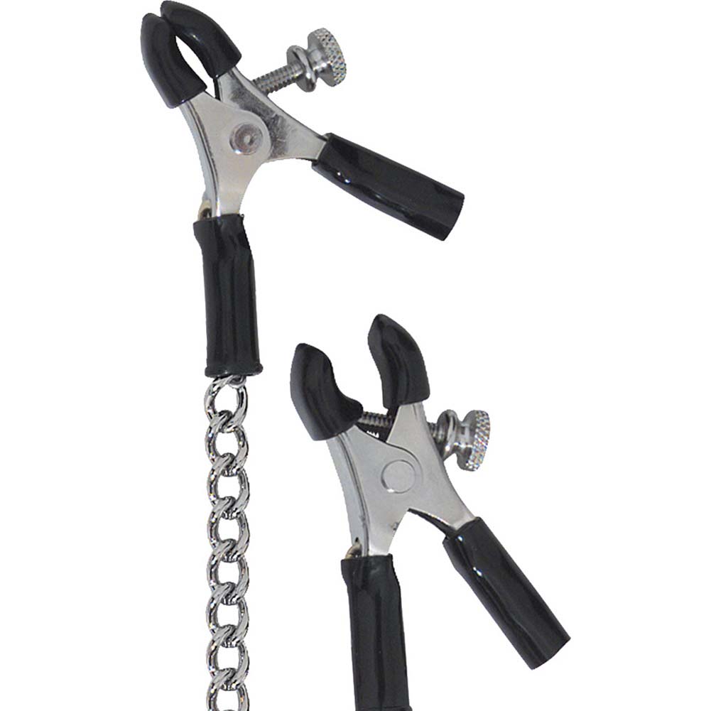 Spartacus Adjustable Micro Plier Nipple Clamps with Link Chain ...