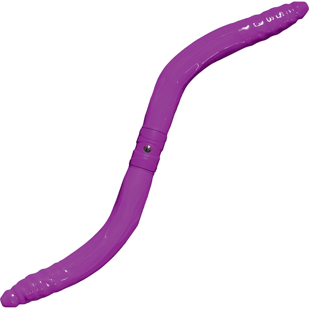 Nasstoys Bendable Double Vibe with EZ Touch Control, 18", Purple ...