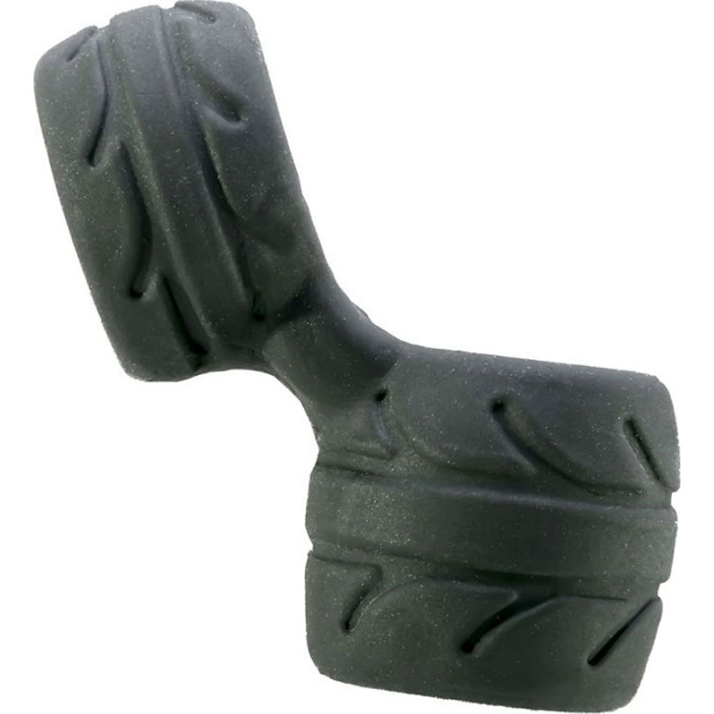 Perfect Fit SilaSkin Penis Ring and Ball Stretcher, Black - dearlady.us