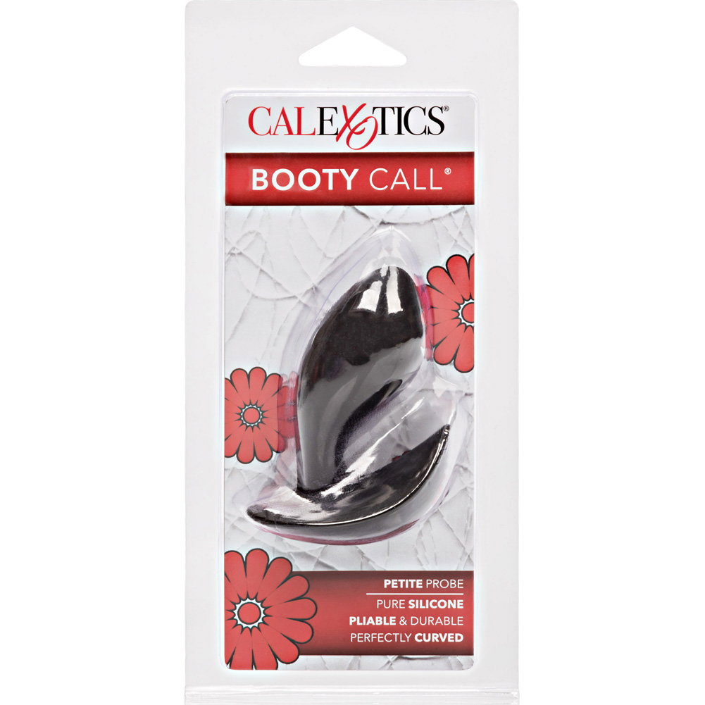 CalExotics Booty Call Petite Silicone Prostate Probe, 3.25", Black ...