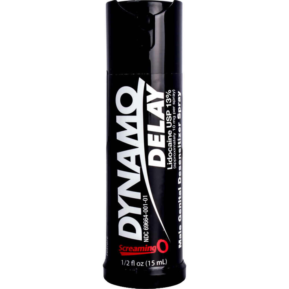 Screaming O Dynamo Delay Male Genital Desensitizer Spray, 0.5 fl.oz (15 ...