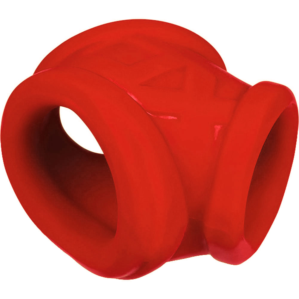 OxBalls Oxsling Power Sling with Plus Silicone, Red Ice - dearlady.us