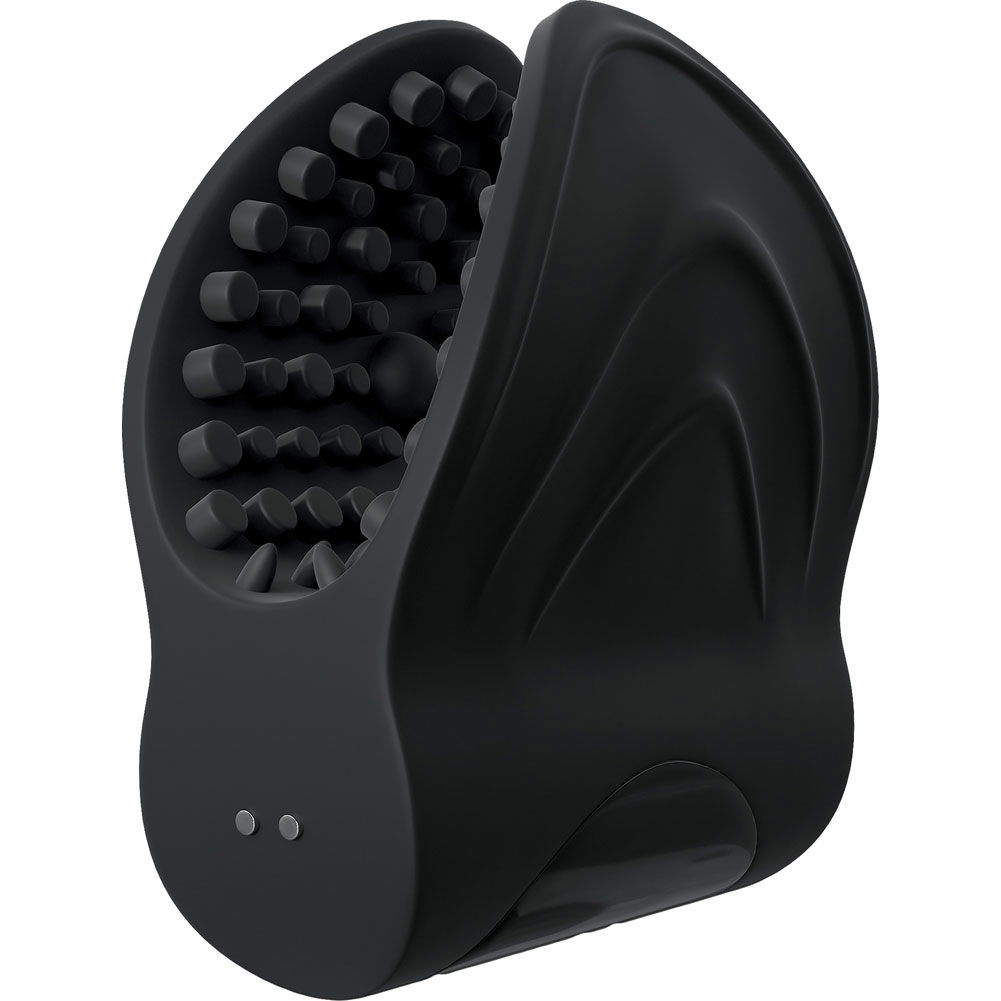 Control By Sir Richards Vibrating Silicone Edging Trainer Black