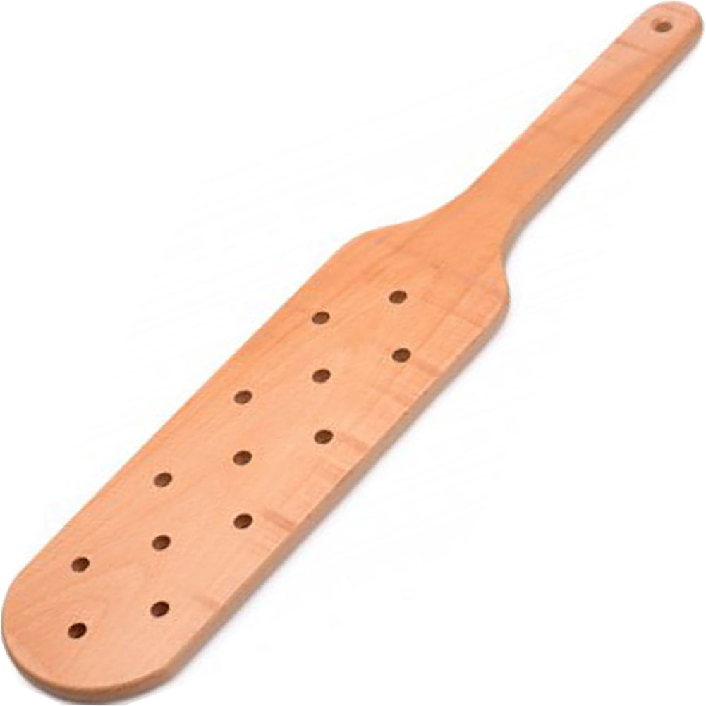 STRICT Wooden Paddle, 17.75", Brown - dearlady.us