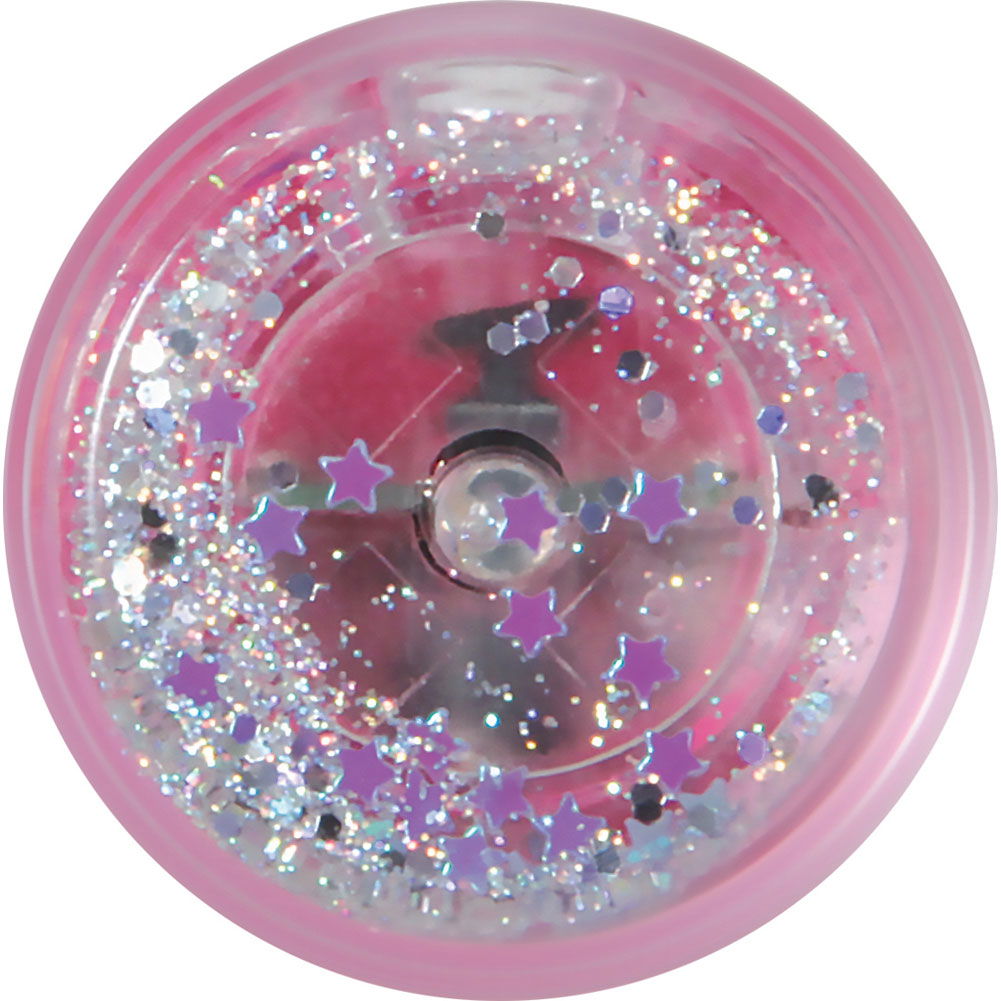 Evolved Sparkle Rechargeable Silicone Vibrator, 7", Pink - dearlady.us