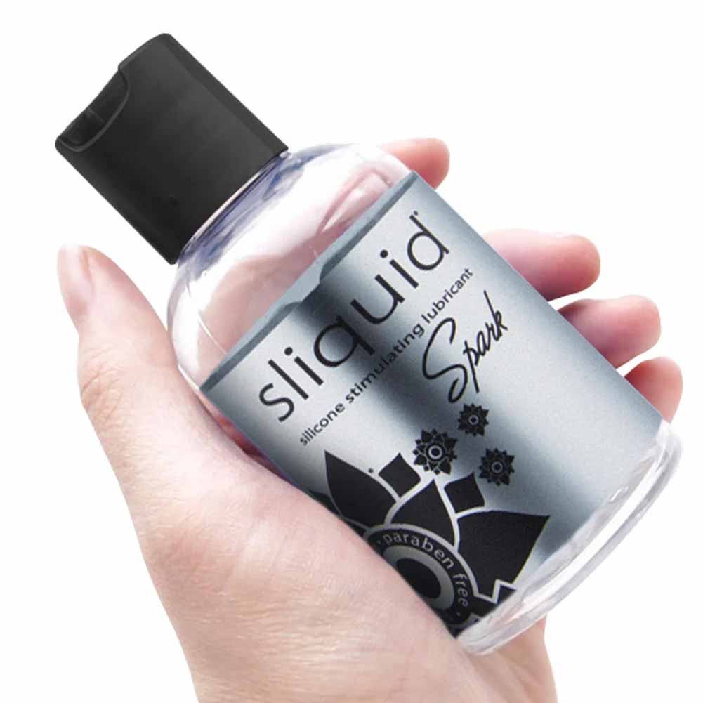 Sliquid Spark Stimulating Silicone Lubricant, 4.2 fl.oz (125 mL ...