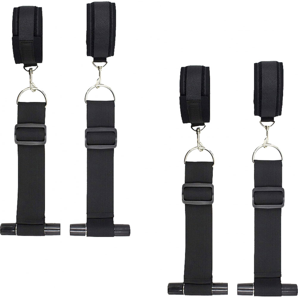 Ouch Door Restraint Set, Black - dearlady.us