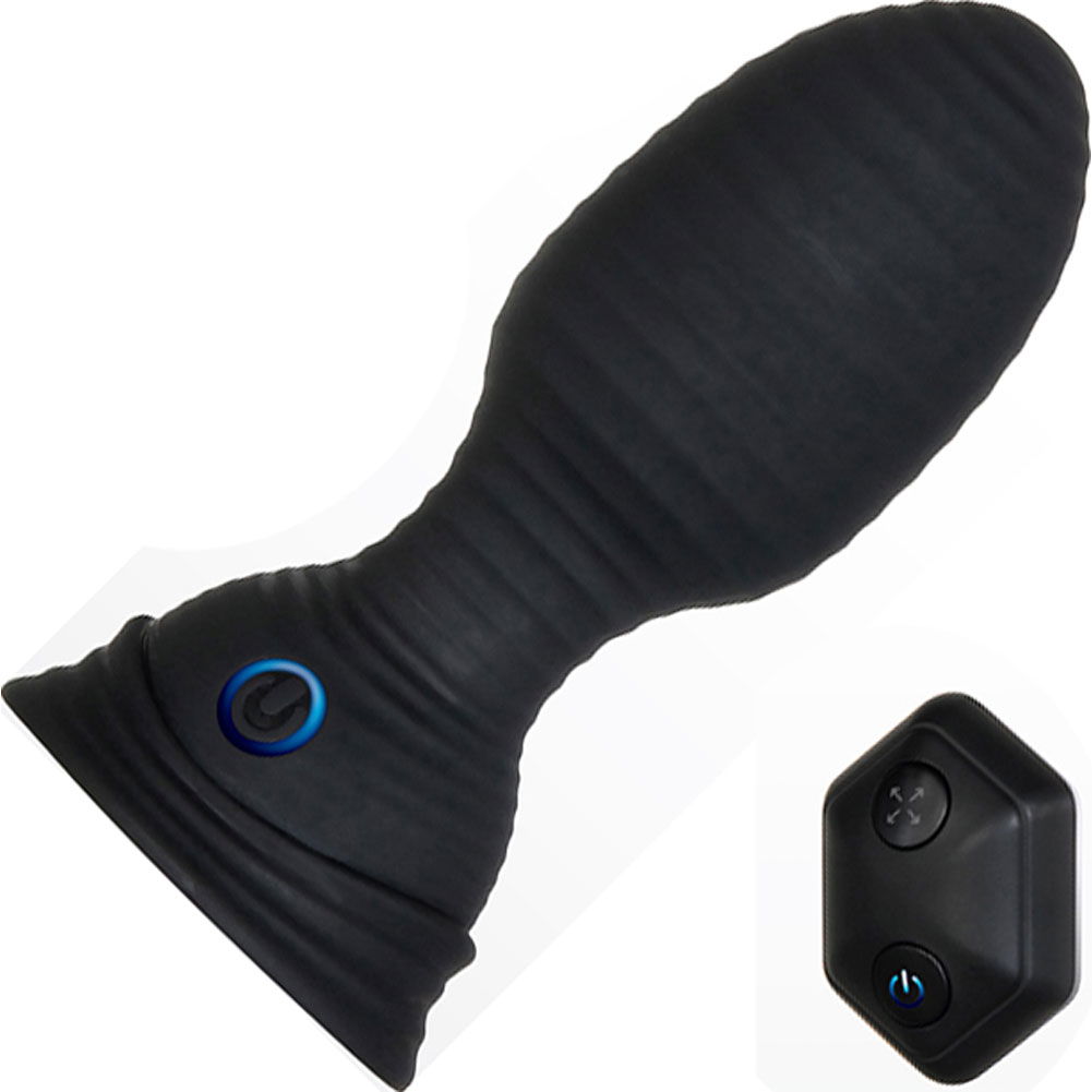 Zero Tolerance Shape Shifter Inflatable Remote Controlled Butt Plug 45 Black