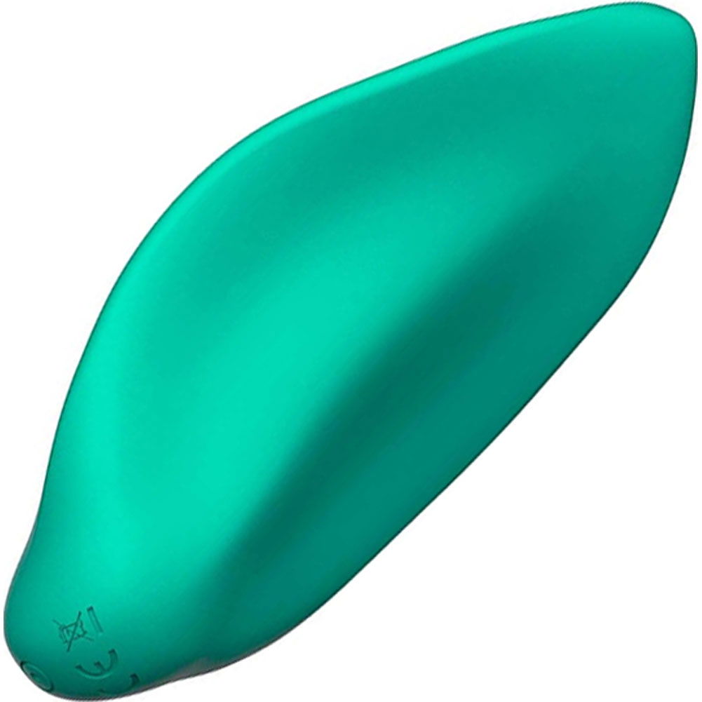Romp Wave Lay-On Silicone Vibrator, 4.5", Mint - dearlady.us