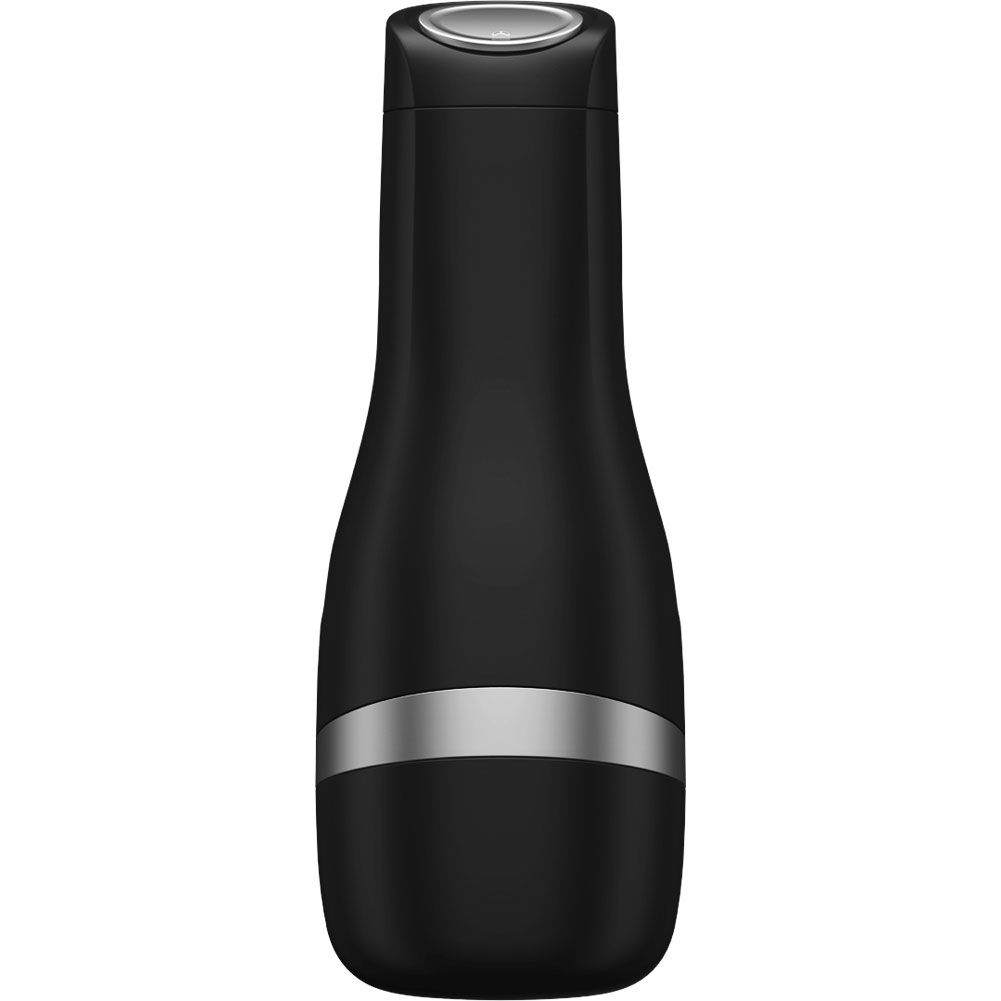 Satisfyer Men Classic Masturbator, 10.25", Black/Silver - dearlady.us