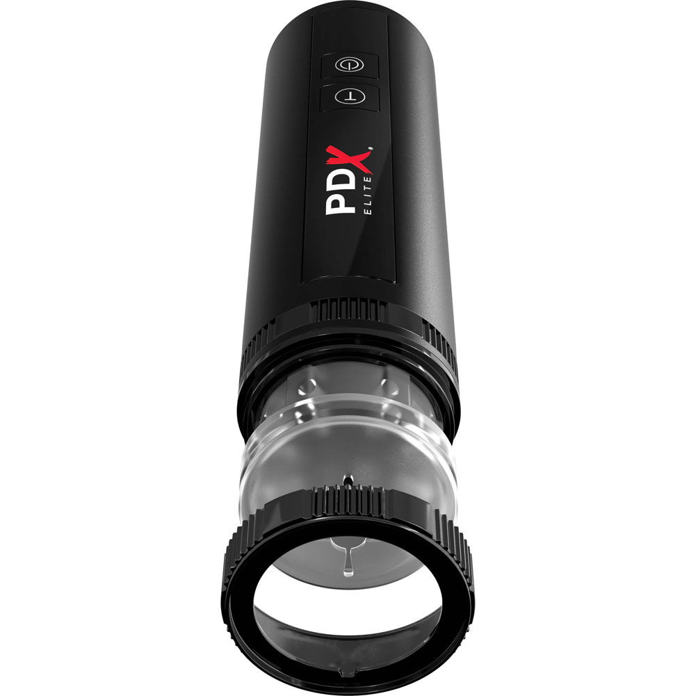 PDX Elite Moto Bator X Male Masturbator, Black - dearlady.us