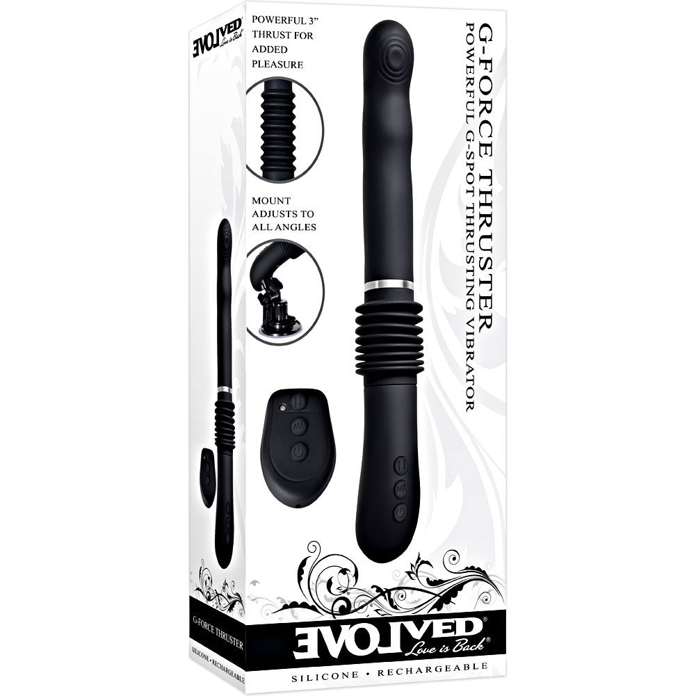 Evolved G Force Thruster Remote Controlled Silicone Vibrator 12 5