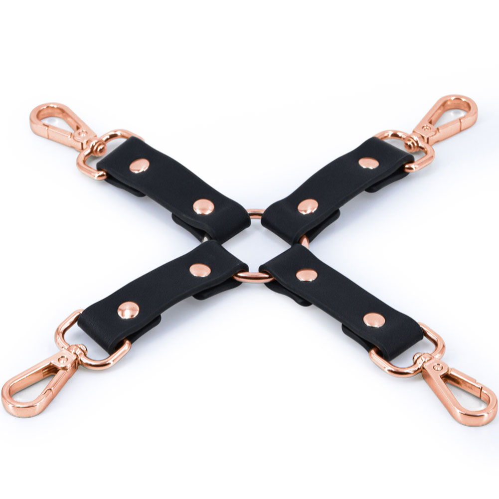 Bondage Couture Hog Tie, Black - dearlady.us