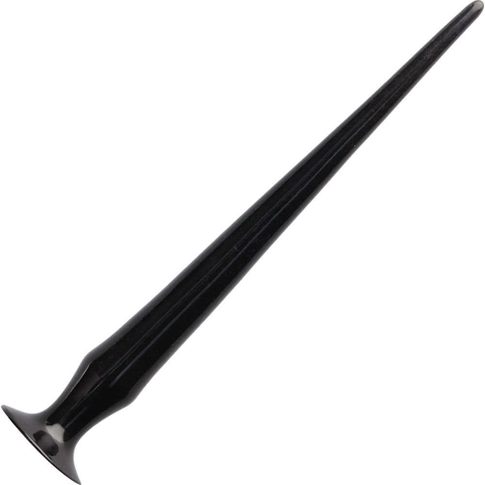 Ouch Ass Spike Dildo, 13.2", Black - dearlady.us