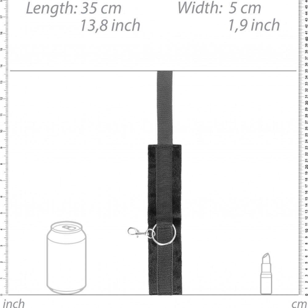 Ouch Velcro Hand or Ankle Cuffs with Adjustable Straps, Black - dearlady.us