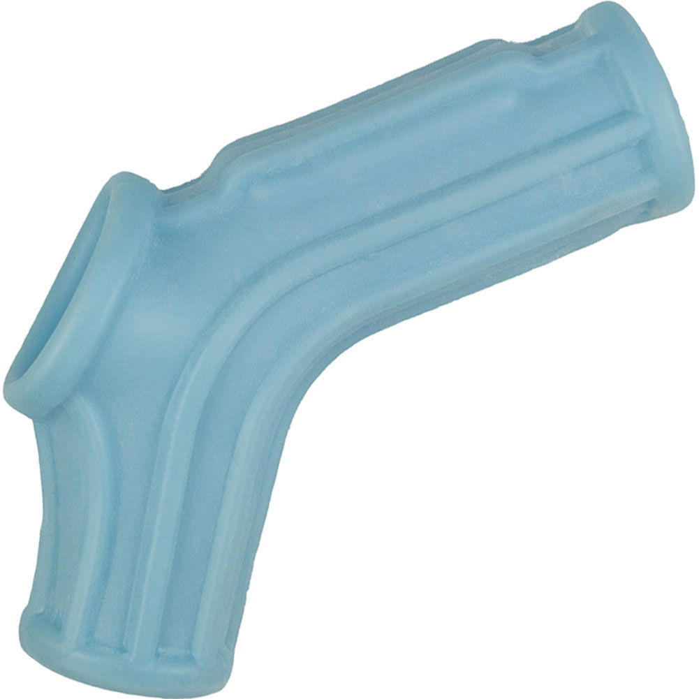 Power Sleeve Vibrating Penis Enhancer, Blue, Sleek - dearlady.us